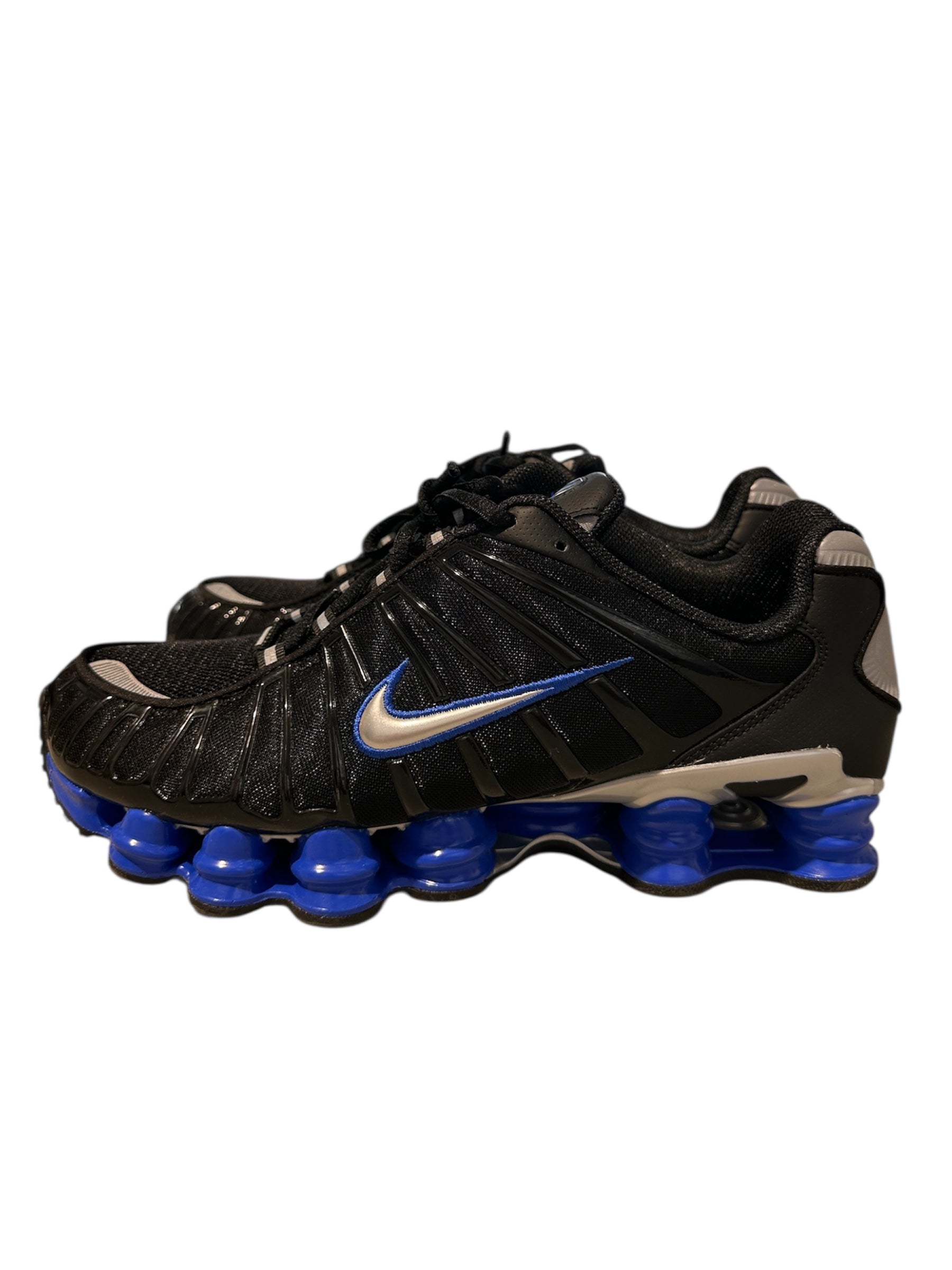 Used Nike Shox TL Black Racer Blue Metallic Silver (CN0151-004 ...